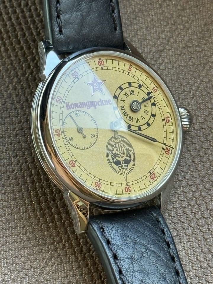 Vintage Watch Wrist Regulator Mechanical USSR Komandirske Spy Russian ...
