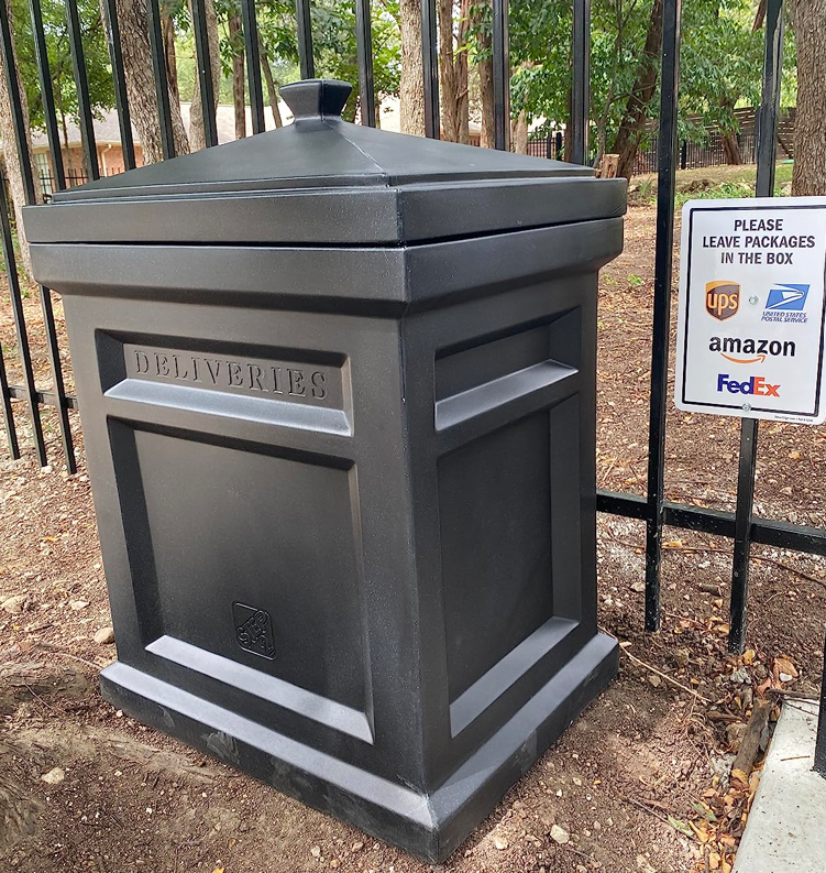 Package Delivery Box Mail Parcel Drop Box Outdoor Porch Weather Protect ...