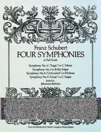 Four Symphonies in Full Score (Dover Music Scores) - Paperback - GOOD ...