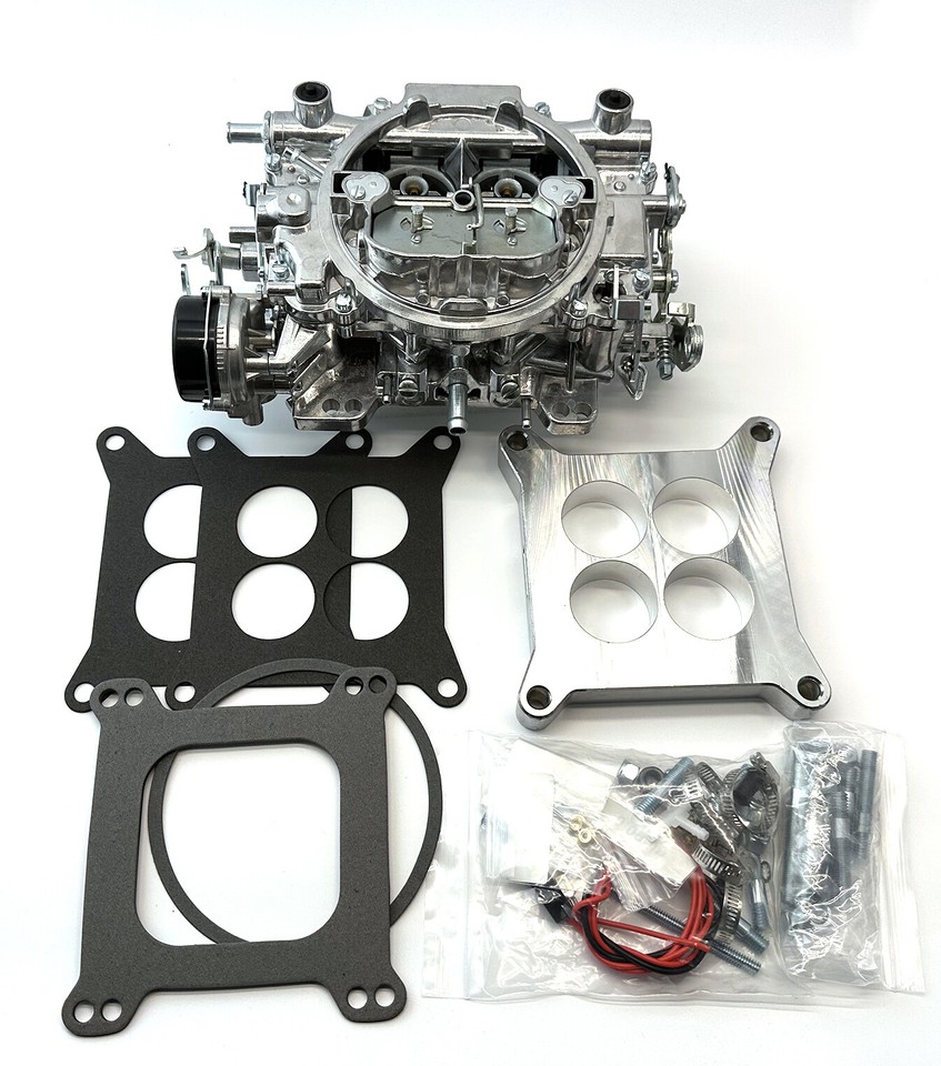 1411 P erformer 750 CFM 4 Barrel Carb Electric Choke and 1" Spacer ...