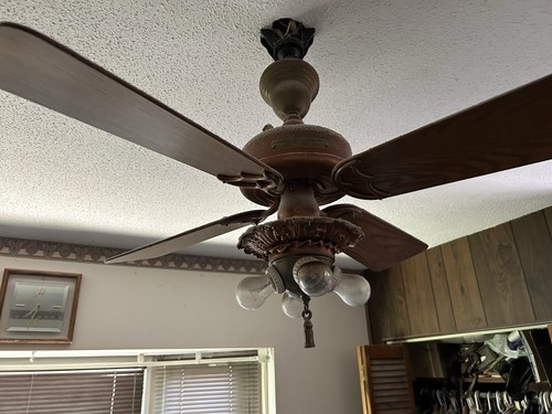 ANTIQUE HUNTER CEILING FAN MODEL NUMBER 1032 | eBay