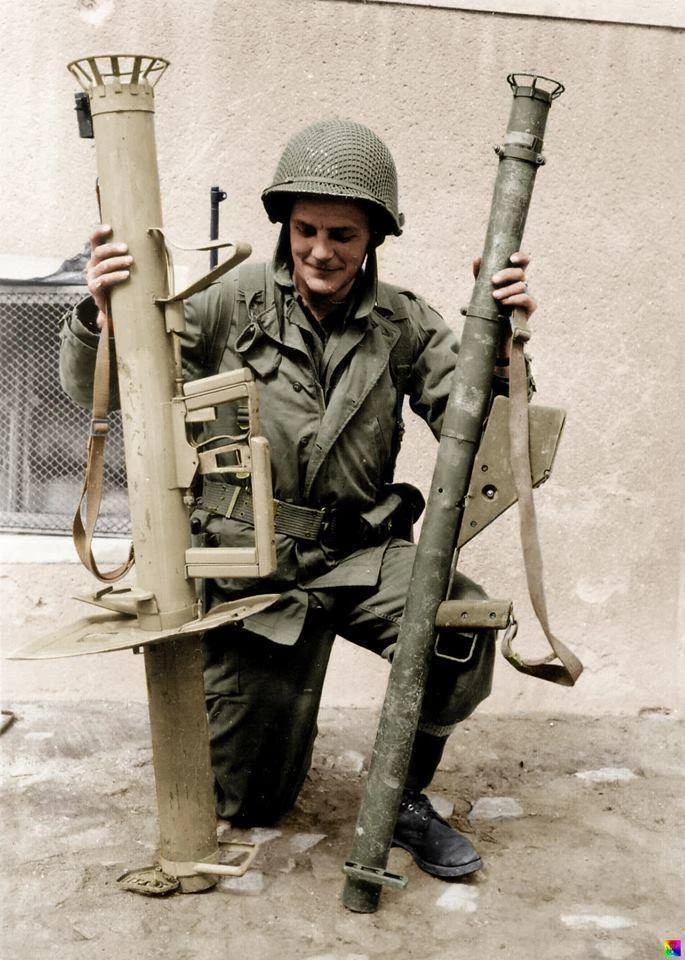 American Soldiers Ww2 Color