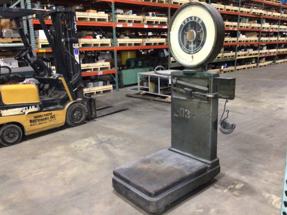 Toledo Honest Weight Model 2181 Platform Scale 0-125 LBS #550DK | eBay