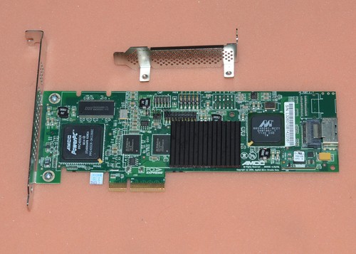 NEW AMCC 3ware 9650SE-4LPML PCIe x4 RAID Controller Card One Year ...