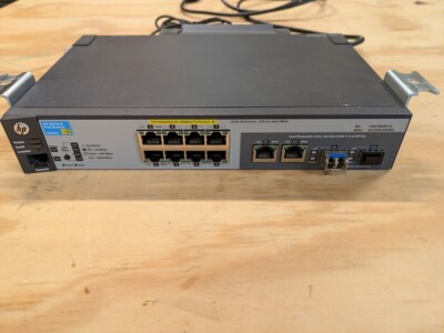 J9565A I HP 2615-8-PoE Switch + PSU + Shelf Bundle | eBay