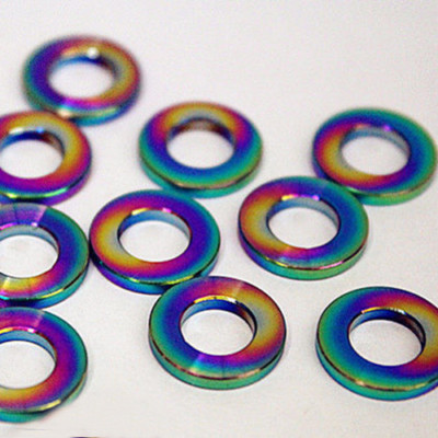 10pcs M5 M6 M8 M10 Titanium Alloy Shim Sheet Flat Gaskets Bolts screws ...