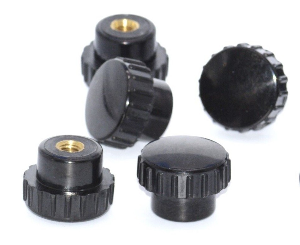 6mm Female Knurled Cap Nut 25MM OD Various Package Sizes | eBay