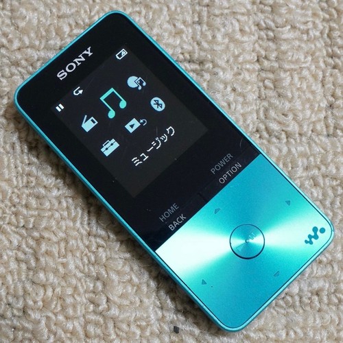 SONY Walkman S Series NW-S313 4.0GB Digital Music Player Blue Used ...