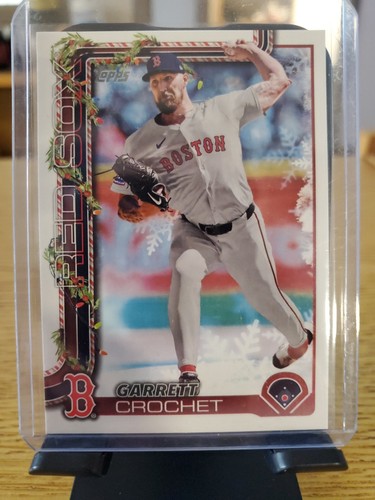 2025 Topps Holiday Baseball Garrett Crochet Cookie SP | eBay