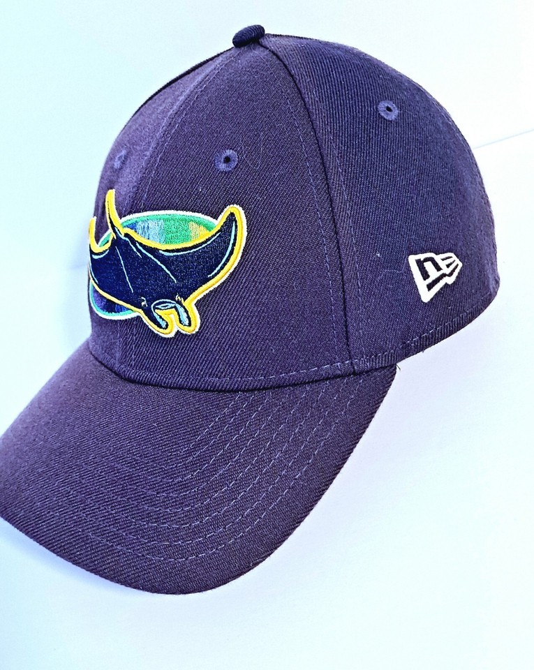 Tampa Bay Rays New Era 9Forty Blue Adjustable Hat Cap 20th Aniversary ...
