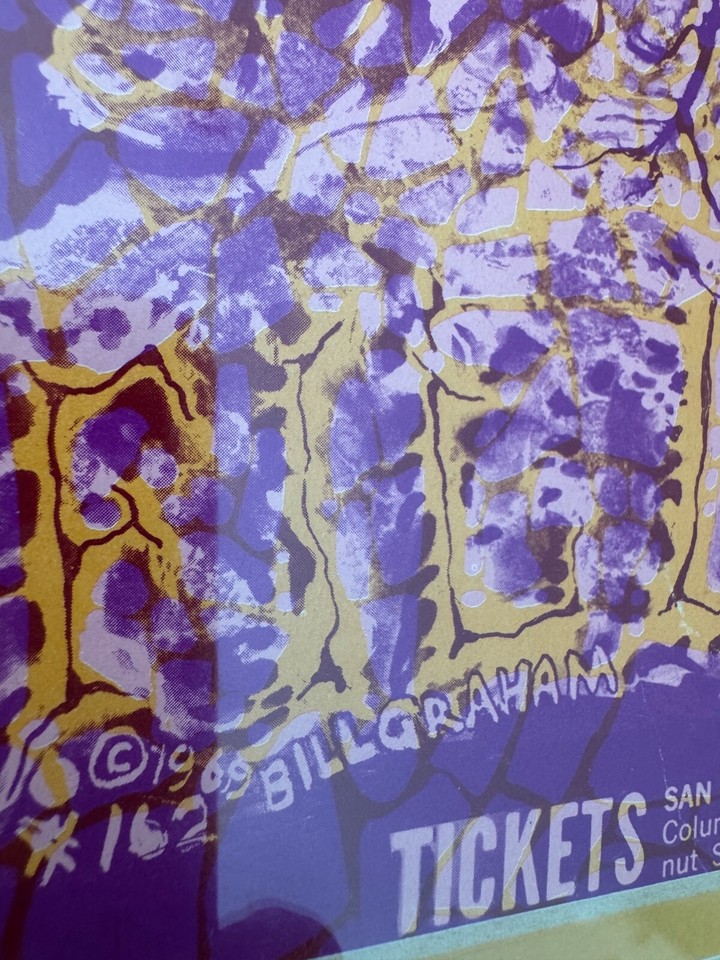 Original BG-162 Grateful Dead Poster Fillmore West Bill Graham Lee ...