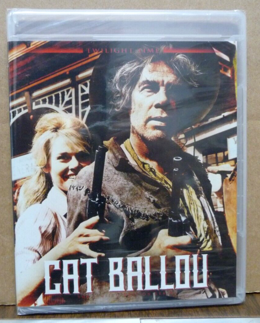 Cat Ballou Blu-ray Twilight Time Limited Edition Lee Marvin Jane Fonda ...