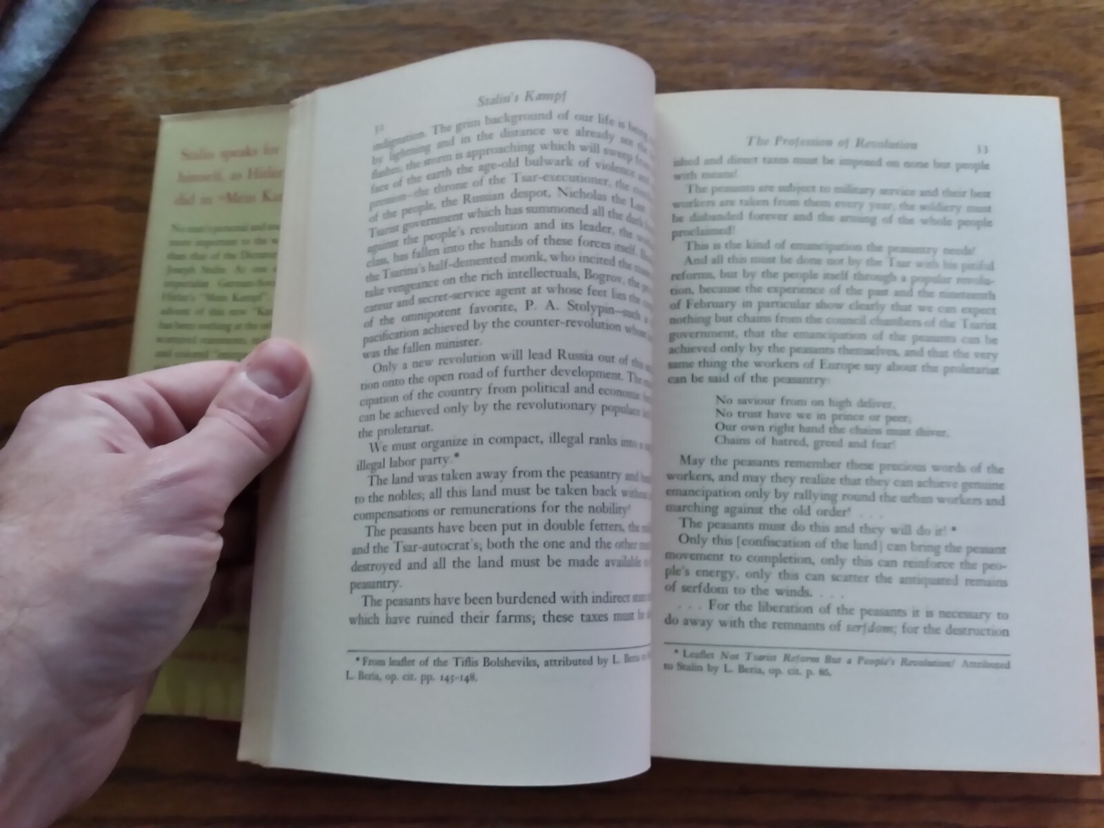 STALIN'S KAMPF 1940 1st Ed. Super-Rare book, MINT w/ DUST-JACKET ...