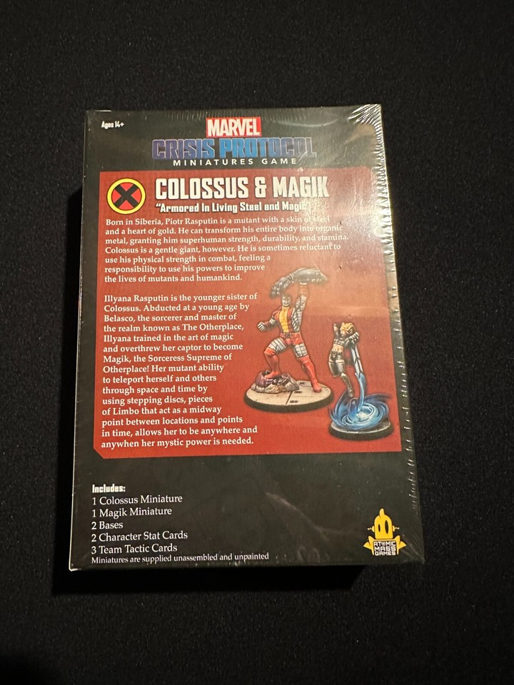 Marvel Crisis Protocol Colossus and Magik New in Box X-Men CP-57 | eBay