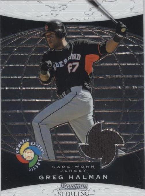 2009 Bowman Sterling - World Baseball Classic Relics Greg Halman #BCR ...