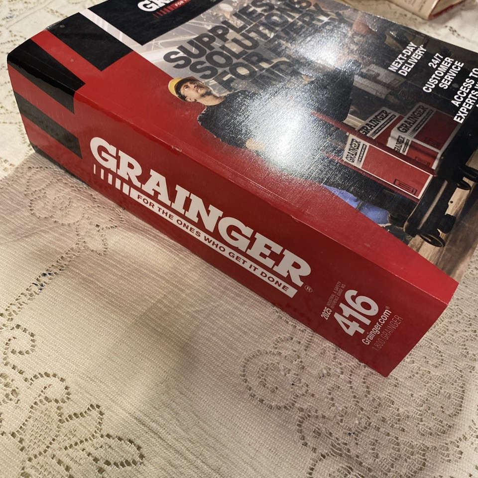 GRAINGER 2025 Catalog #416 Industrial Supply & Safety Reference Guide ...