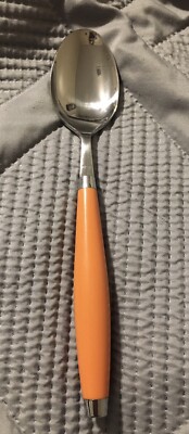 Fiestaware Orange Flatware Silverware Replacement Soup Spoon | eBay