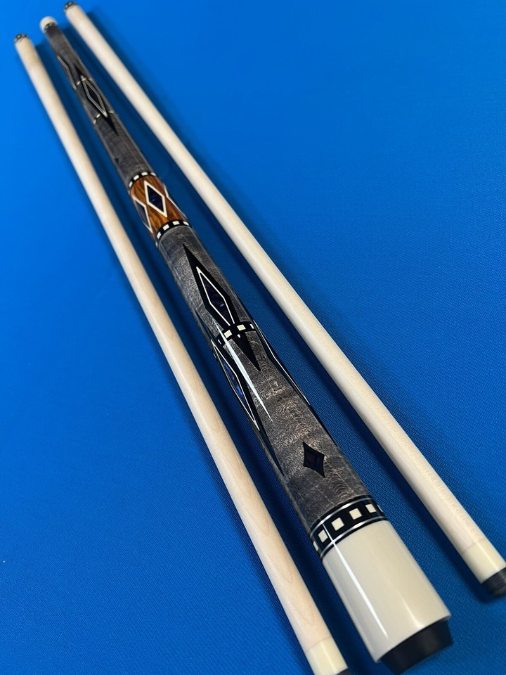 BOB Meucci Customs Diamond Cue - GRAY STAIN - RARE!!!! | eBay
