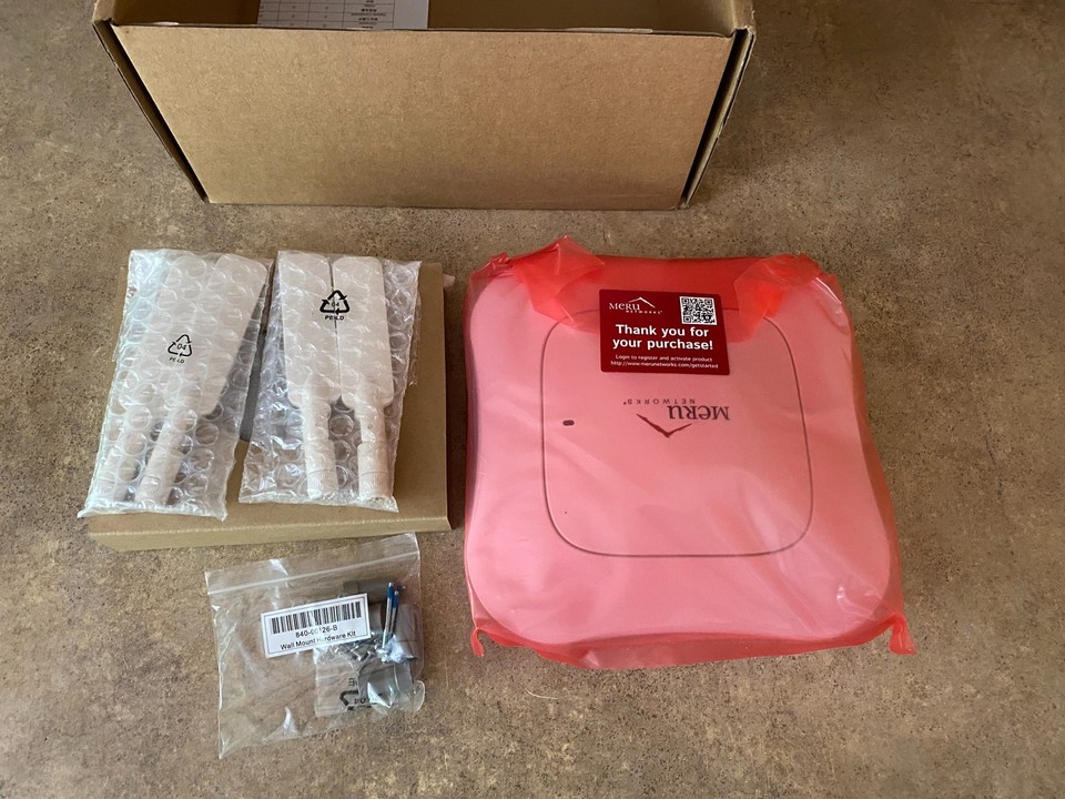 MERU NETWORKS AP822E DUAL RADIO POE WIRELESS ACCESS POINT W ...