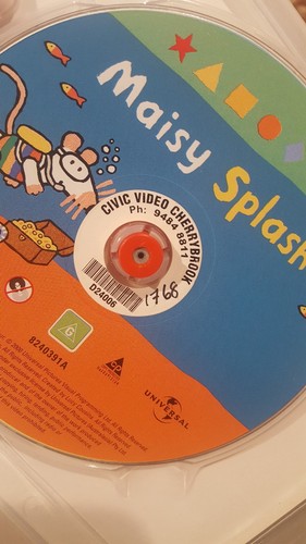 MAISY SPLASH RARE DELETED DVD ANIMATION CARTOON 10 EPISODES CULT ...
