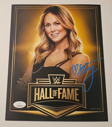 Miss Hancock Stacy Keibler Signed 8X10 Metallic photo autograph JSA COA ...