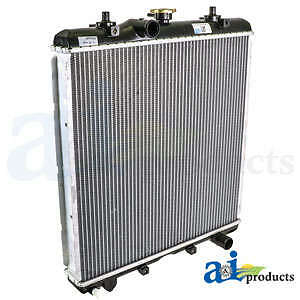 Radiator 3C081-17100 fits Kubota M100GX M108S | eBay