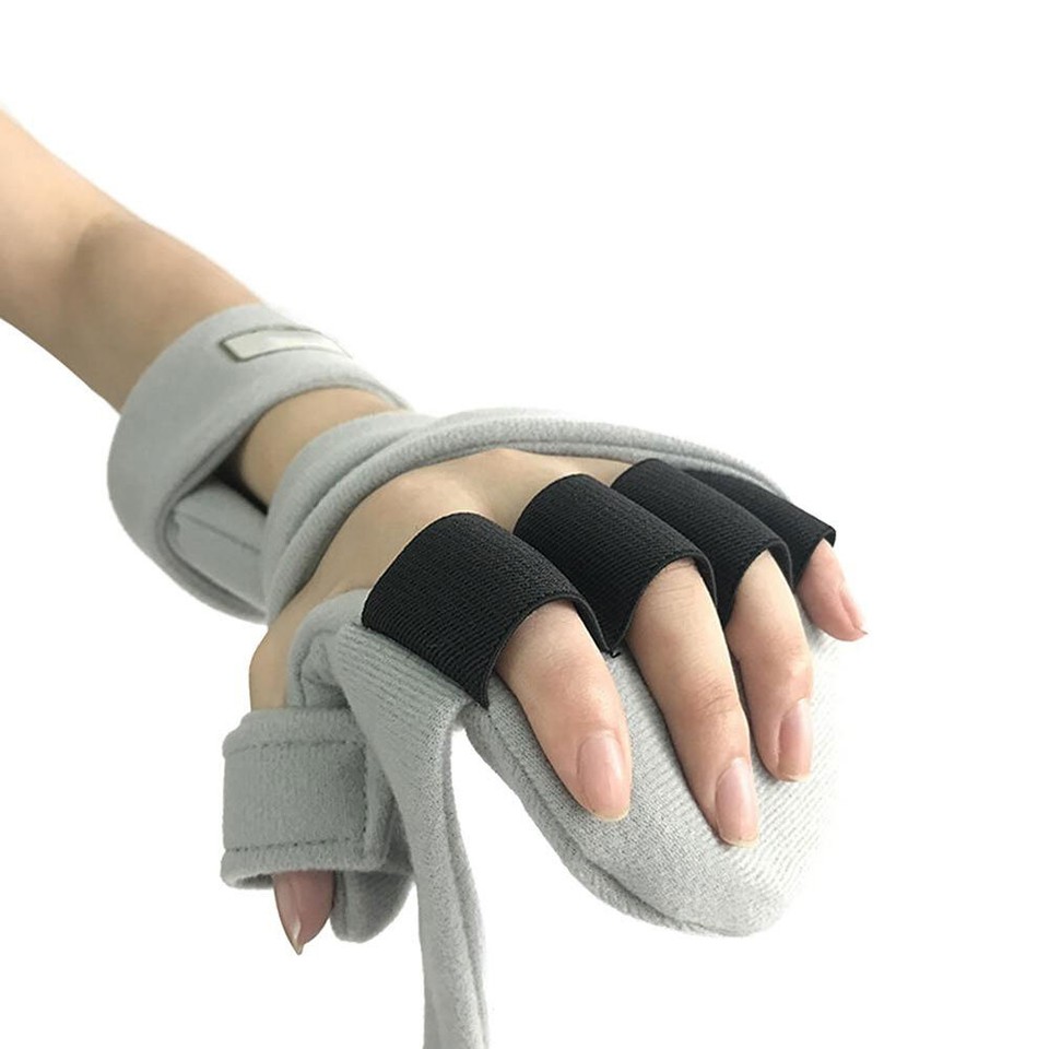 1Pair Resting Hand Splint Stroke Hand Splint Adjustable for Sprain ...