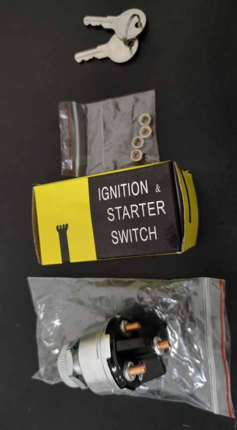 Universal Ignition Key Starter Switch W/ 2 Keys For Car Tractor Trailer 12V/24V | eBay