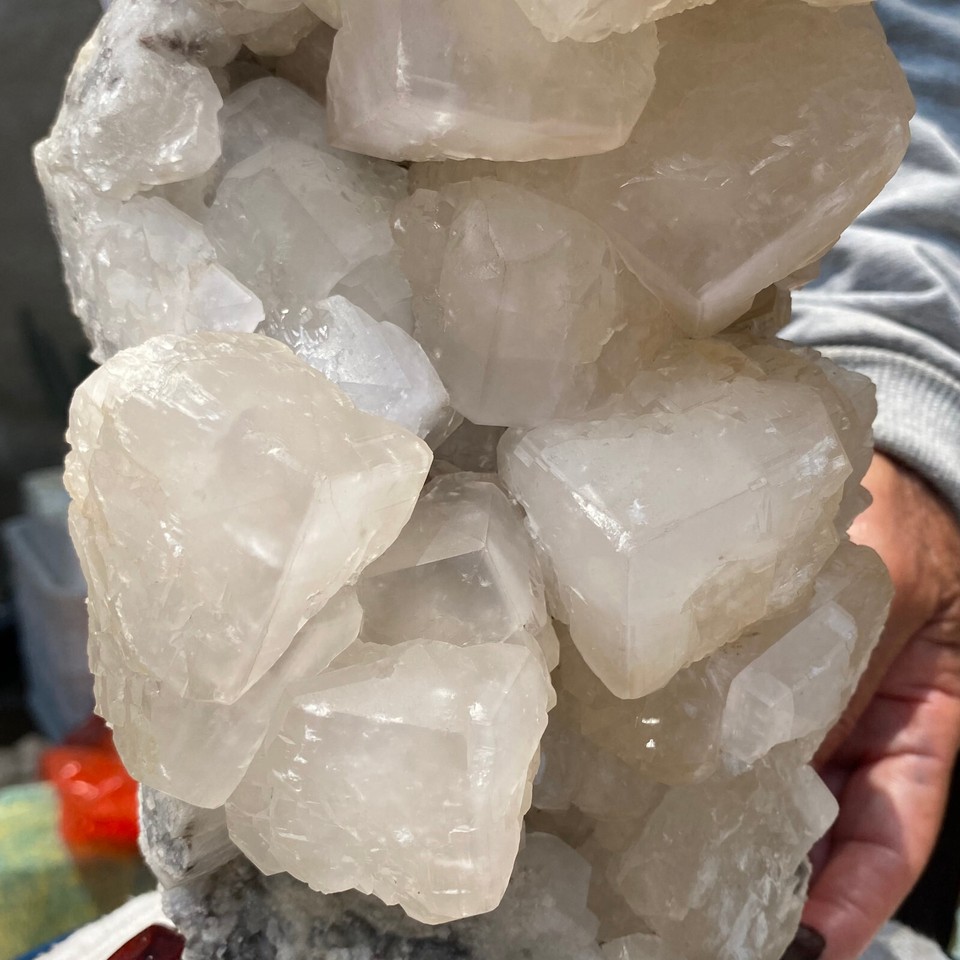 4720g Large Raw Calcite Crystal Cluster Mineral Rough Specimen | eBay