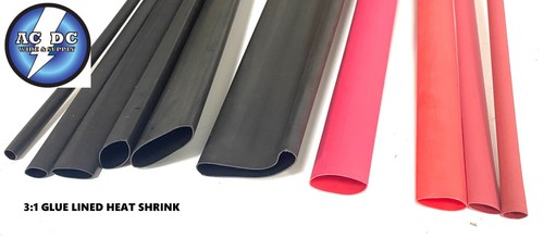 Wire Shrink Wrap 4:1 Heat Shrink Tubing – Marine Grade, Adhesive Lined ...