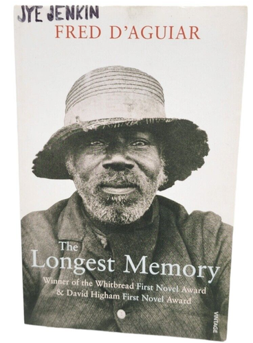 Book by Fred D'Aguiar - The longest memory (1995) - Story of slavery ...