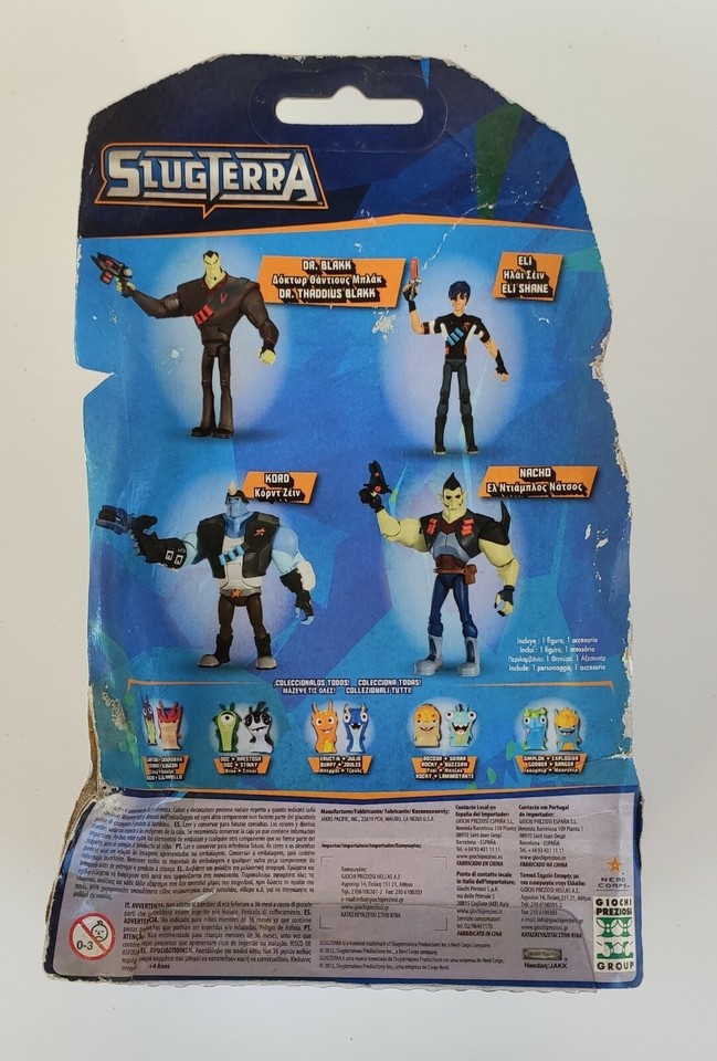 Slugterra Nacho With Blaster Giochi Preziosi Action Figure New Sealed ...