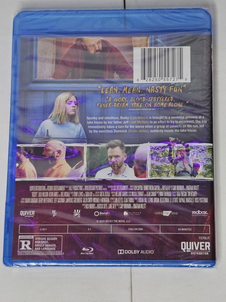 Becky Blu-ray DVD Kevin James LuLu Wilson New Sealed 628250557275| eBay