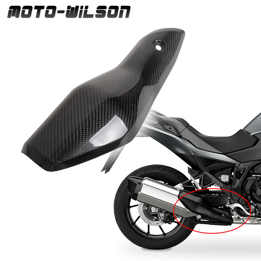 For HONDA NT1100 22-23 100% Carbon Fiber Exaust Pipe Cover Protect ...