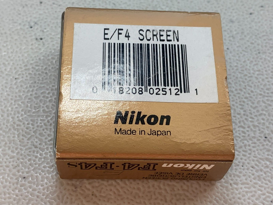 Nikon Focusing Screen Type B for Nikon F4/F4S NEW OPEN BOX | eBay