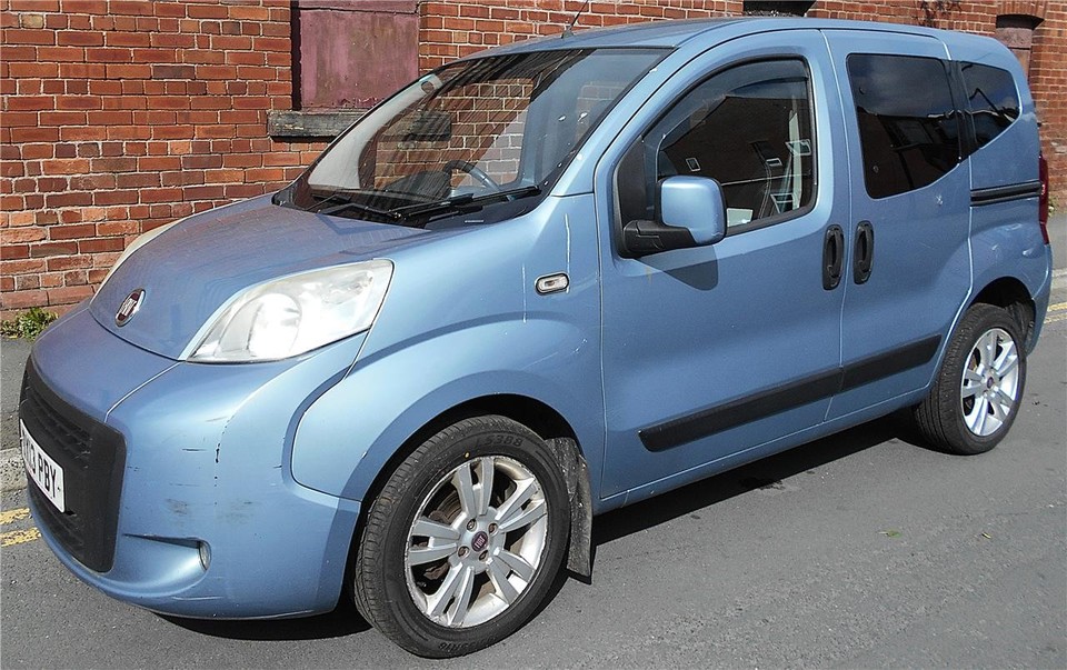 FIAT QUBO DOOR DRIVER SIDE FRONT 2008 - 2019 CITROEN NEMO PEUGEOT ...