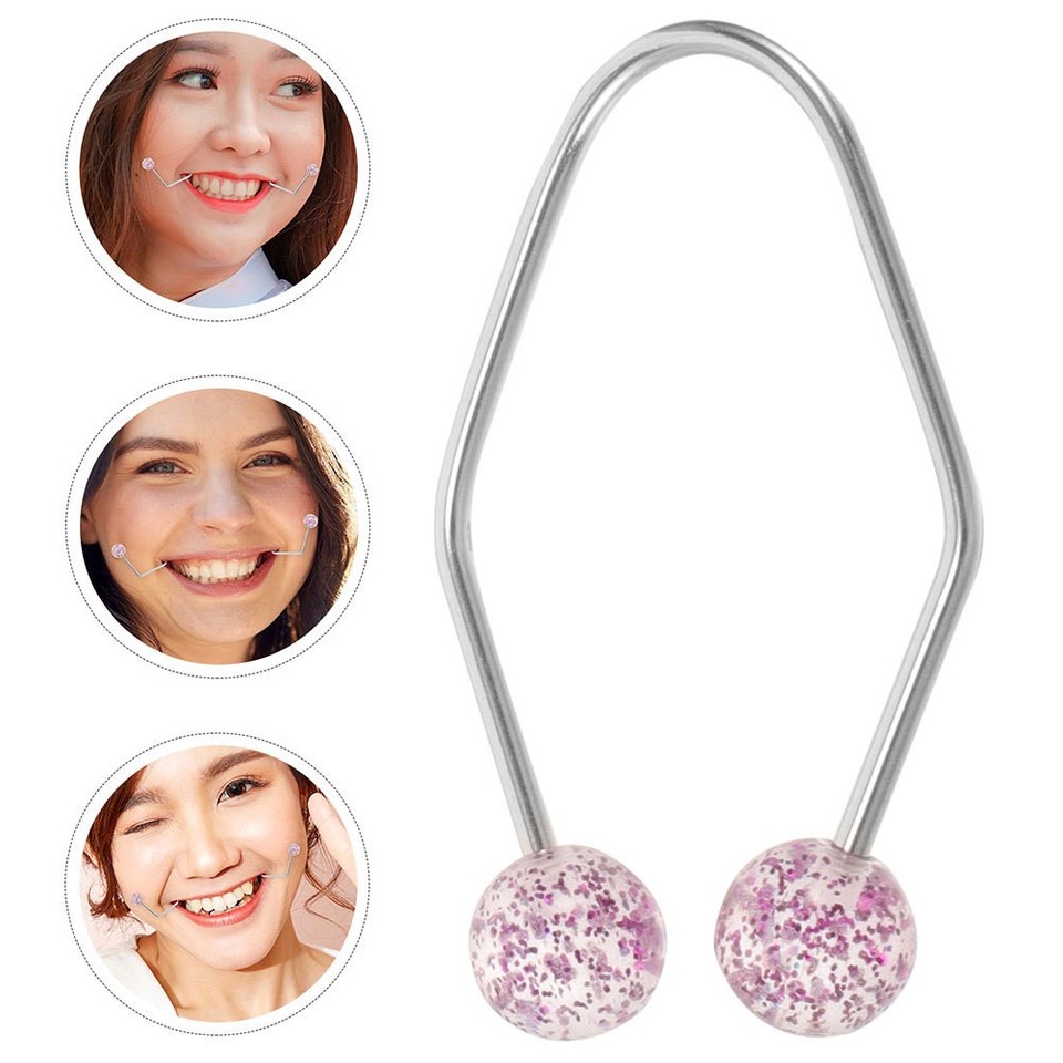 2Pcs Facial Tool Face Dimple Maker Stainless Steel Cheeks Dimple Trainer Facial | eBay Australia