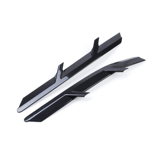 Carbon fiber Front Fender Side Body Vent Cover Trims for Corvette C7 ...
