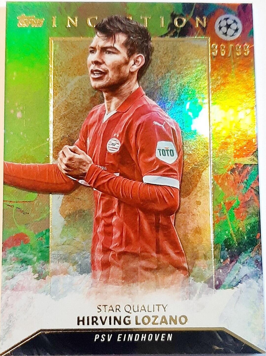 2023-24 Topps Inception Uefa Club Competitions - Star Quality Hirving ...