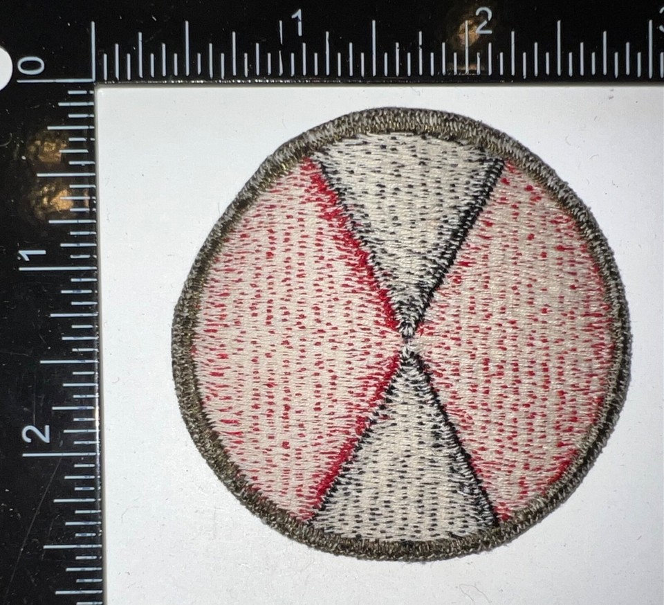WWII US Army 7th Infantry Division Hourglass Variation Patch | eBay
