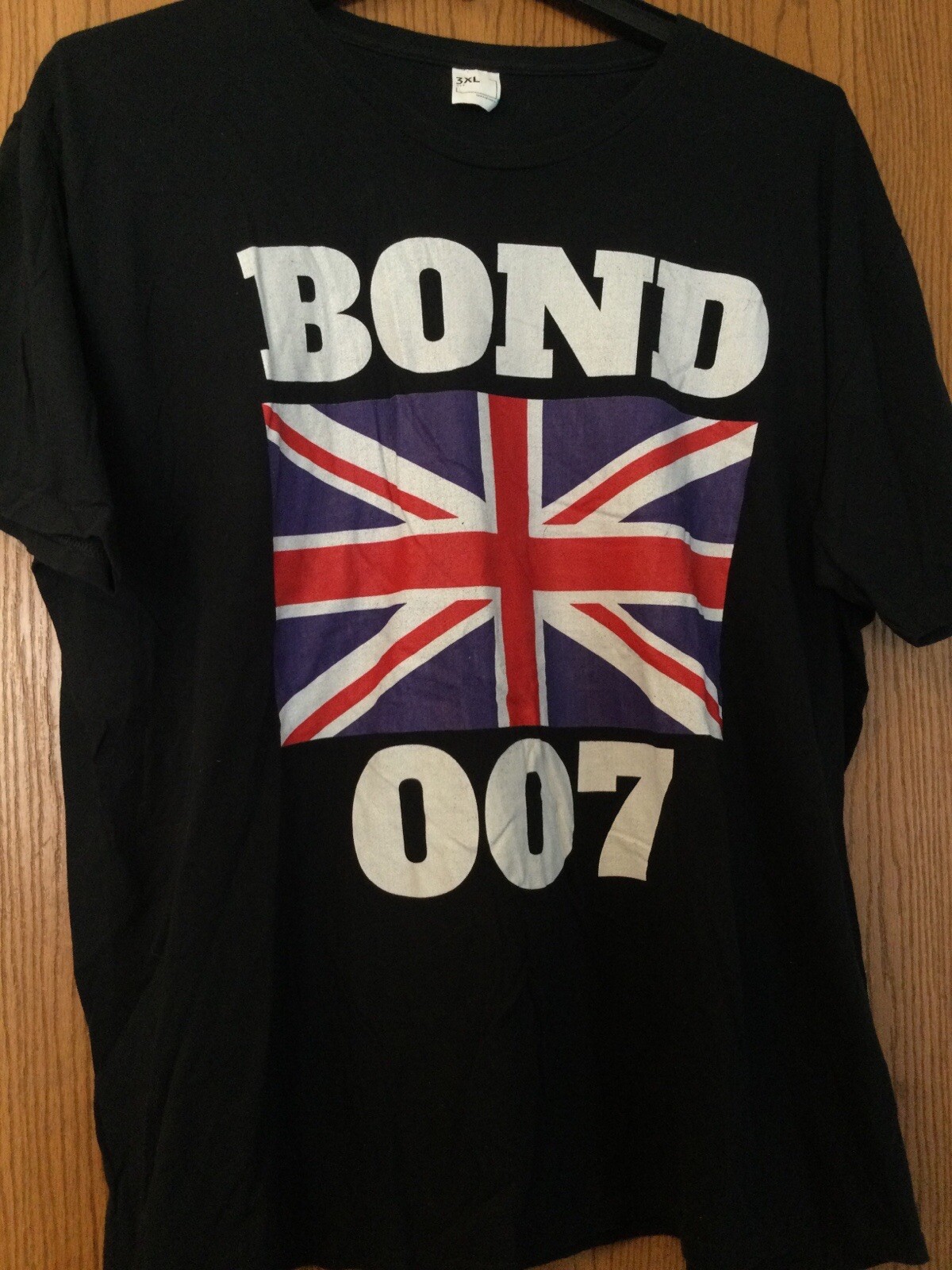 James Bond - Bond 007 - British Flag - Black - 3XL - … - Gem