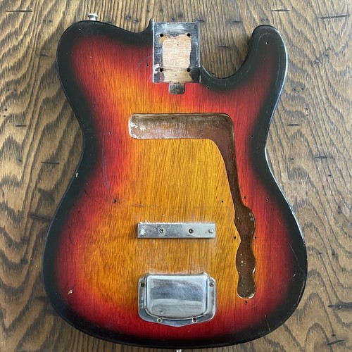 Vintage Telecaster Guitar Body Tobacco Sunburst Japan 1970s Stop ...
