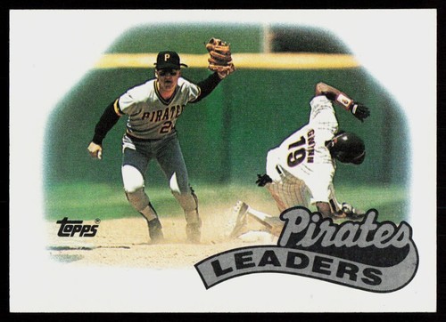 1989 Topps Pirates Leaders #699 BASEBALL Pittsburgh Pirates | eBay
