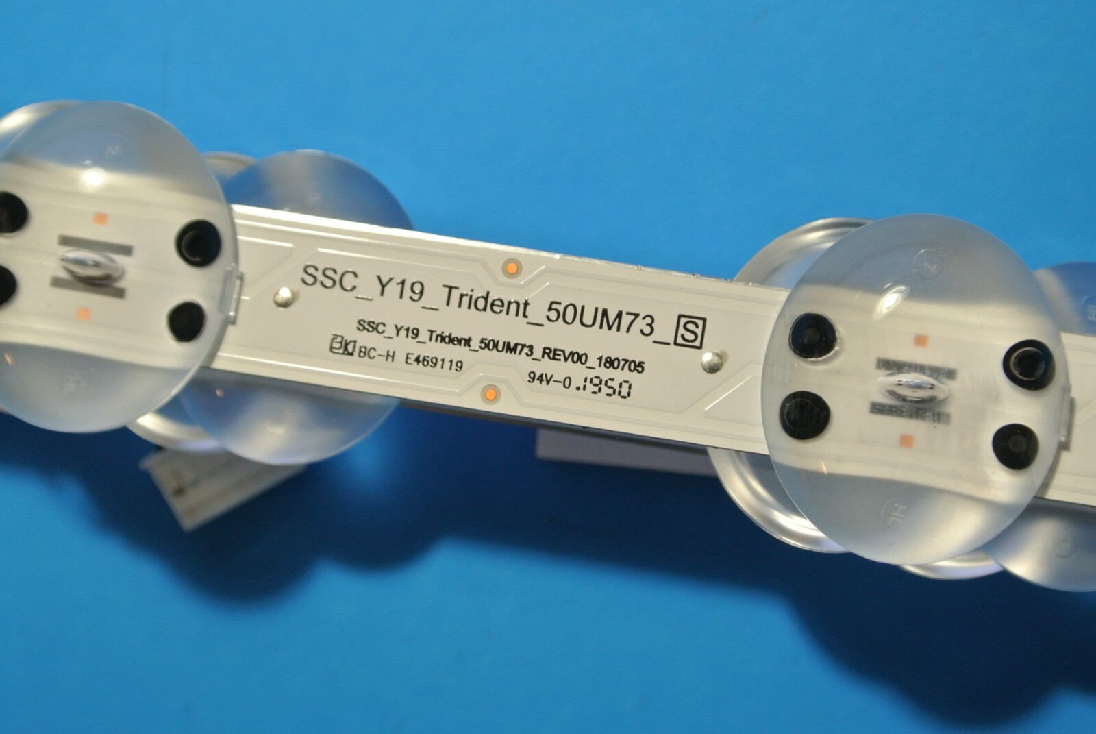 LG 50UN6950ZUF 50UN7300AUD LED Backlight Strip Set (4) SSC_Y19_Trident ...