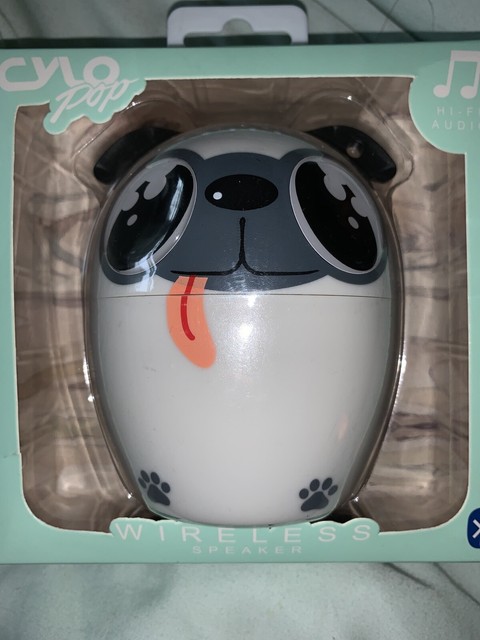 Cylo Pop Doggy Critter Bluetooth Speaker Built in Mic Remotely Take ...