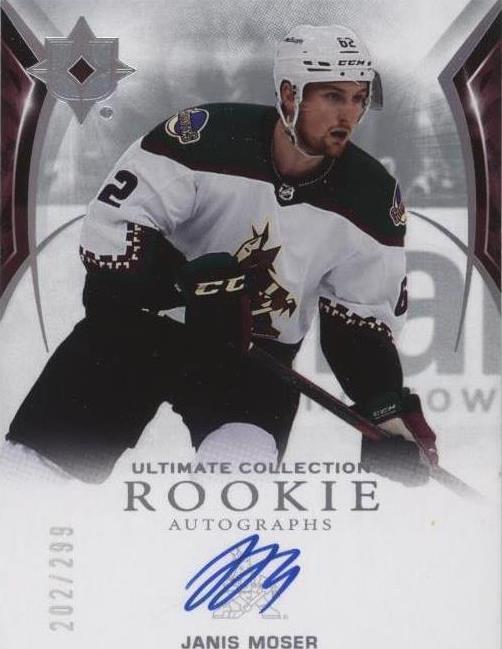 2021-22 Upper Deck Ultimate Collection - Ultimate Rookies J.J. Moser ...