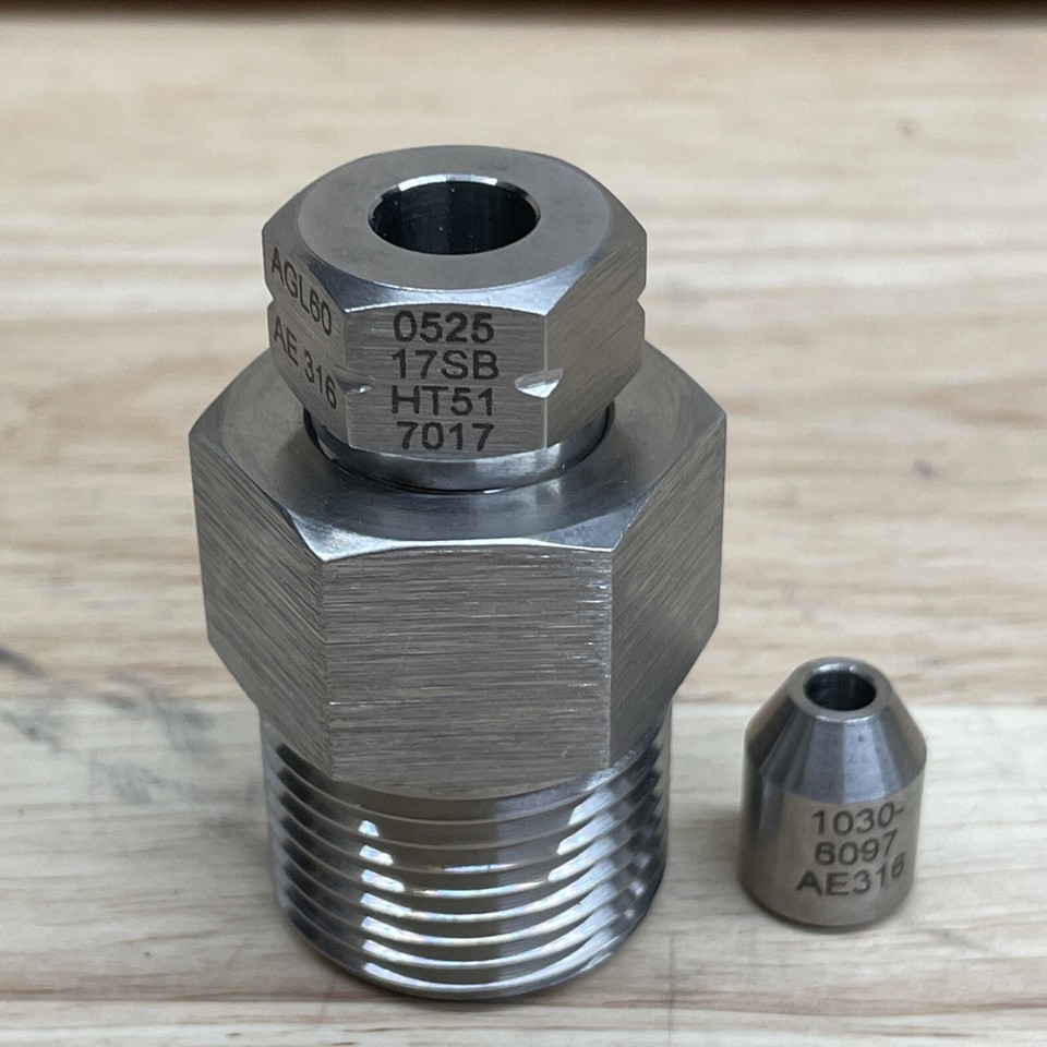 Water Jet Adapter, Flow Int’l # A-4691, F160M96B3, 316SS | eBay