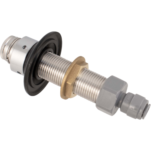 Beer Faucet Shank | Stainless | 4 in. | 8 mm Duotight Adapter ...