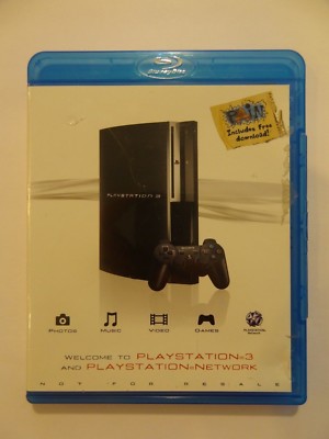 PS3 Welcome to PLAY STATION 3 and PLAY STATION NETWORK AA9 | eBay