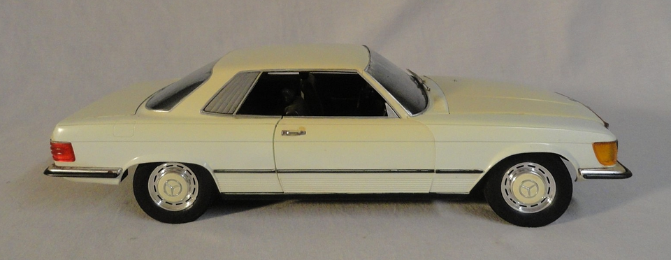 LOOK! 1970`S ENTEX BIG 1/12 MERCEDES-BENZ 450SLC SPORTS CAR BUILT MODEL ...
